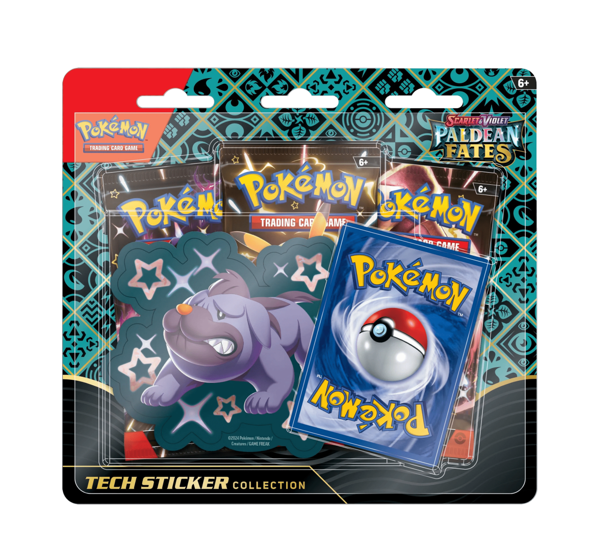 Tech Sticker Collection Pokémon TCG: Paldean Fates (Maschiff) | Top 8 ...