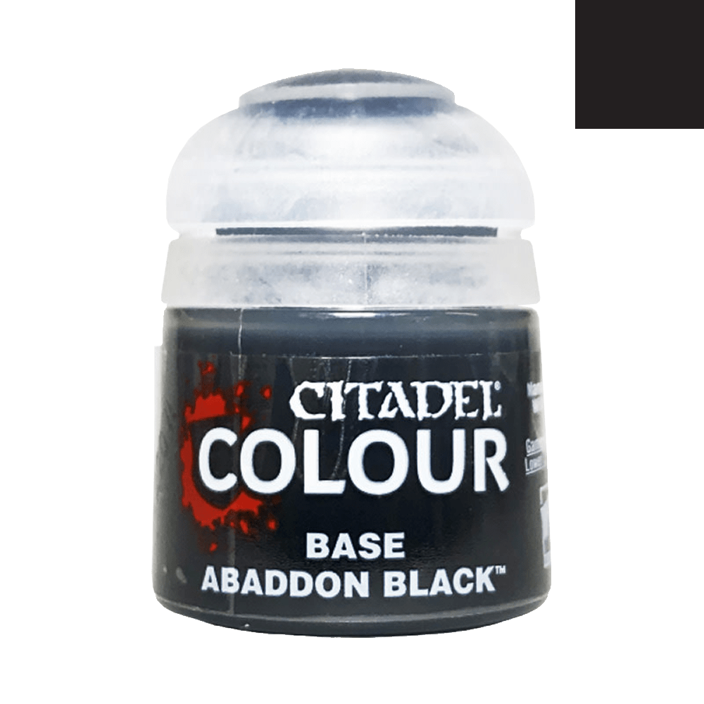 Citadel Colour Base: Abaddon Black 12ml | Top 8 Game Center