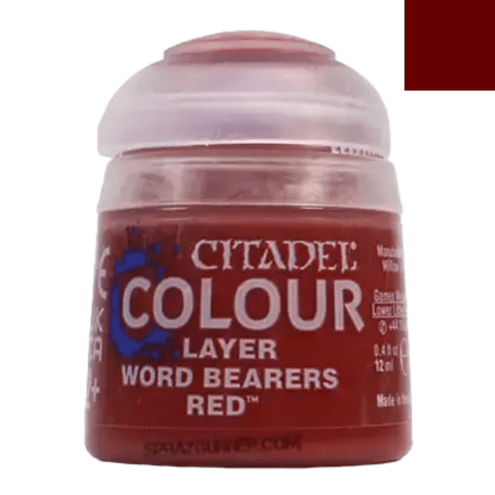 Citadel Colour Layer: Word Bearers Red 12ml | Top 8 Game Center