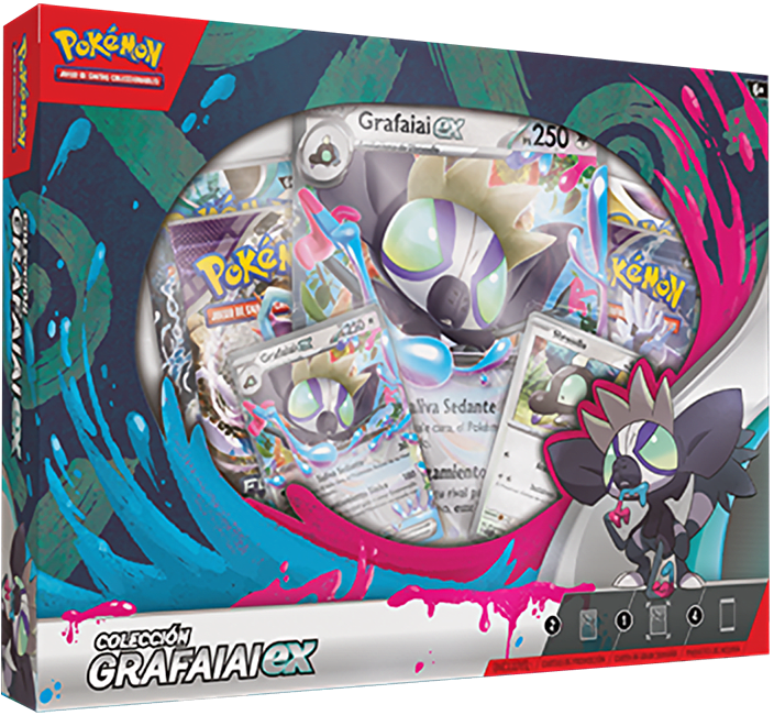 Colección Grafaiai ex Pokémon TCG | Top 8 Game Center