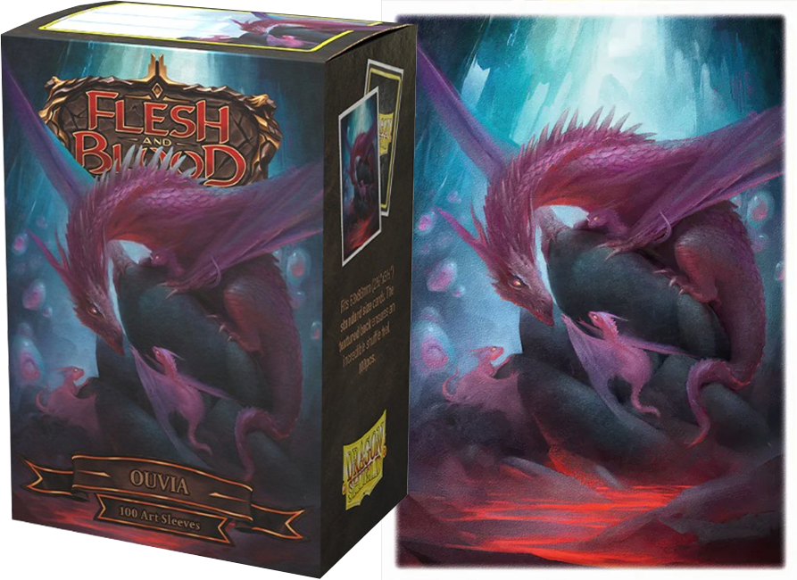 Protectores Dragon Shield Standard Matte Art Flesh & Blood: Ouvia | Top ...