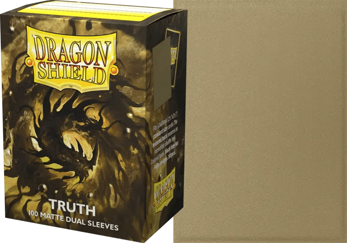 Protectores Dragon Shield Standard Dual Matte: Truth | Top 8 Game Center