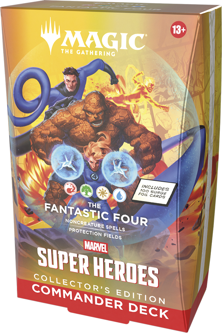 Commander Collector Edition Deck MTG: Marvel Super Heroes - Fantastic ...