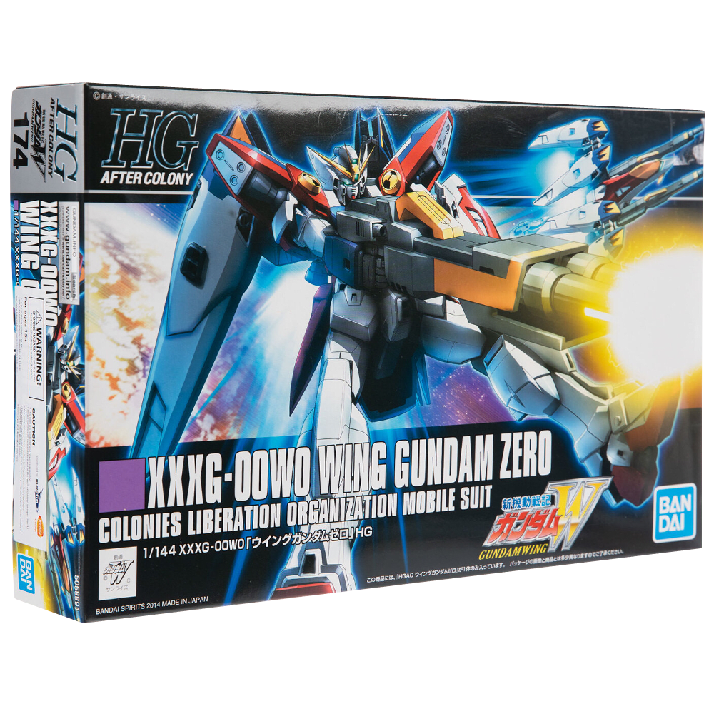 Model Kit Bandai Hobby Hg Wing Gundam Zero Top 8 Game Center