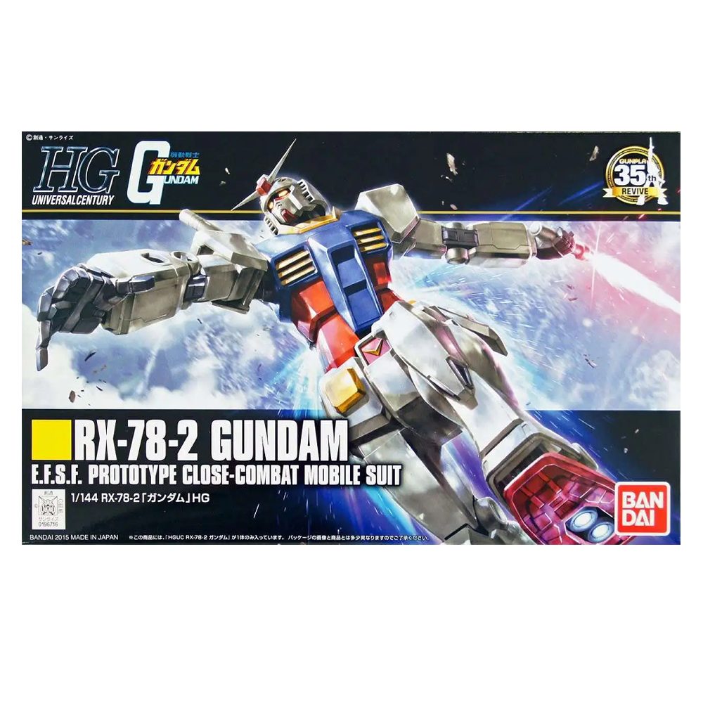Model Kit Bandai Hobby HG: RX-78-2 Gundam | Top 8 Game Center