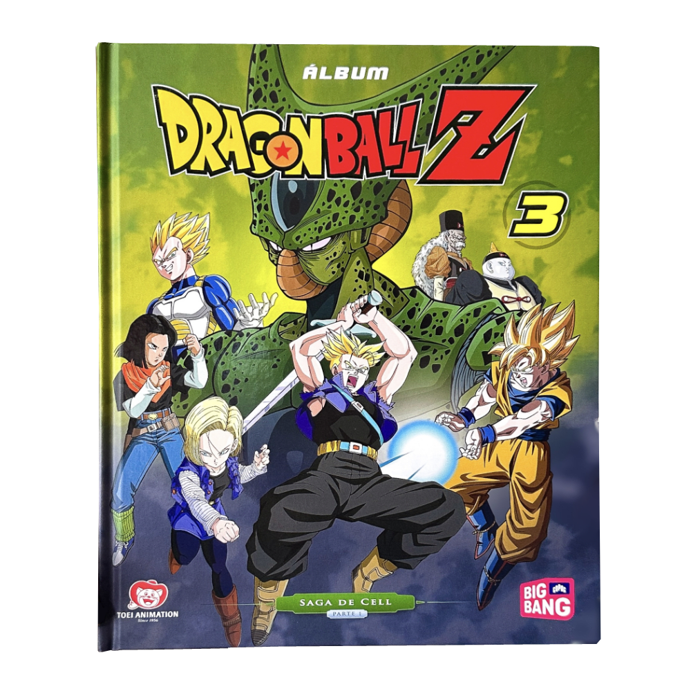 Álbum Dragon Ball Z Saga de Cell Tapa Dura | Top 8 Game Center