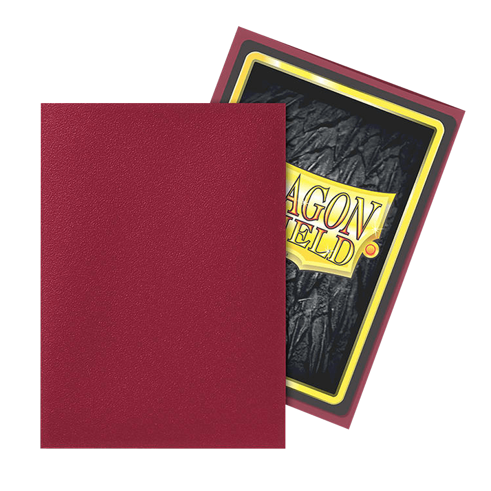 Protectores Dragon Shield Standard Matte: Blood Red | Top 8 Game Center