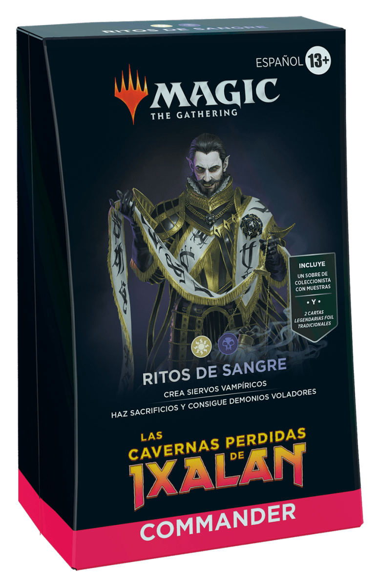 Commander Deck MTG: Las Cavernas Perdidas de Ixalan español (Ritos de sangre) | Top 8 Game Center