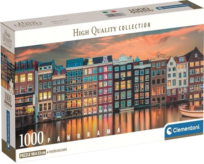 Puzzle Clementoni High Quality Collection 1000 Piezas (Bright Amsterdam ...