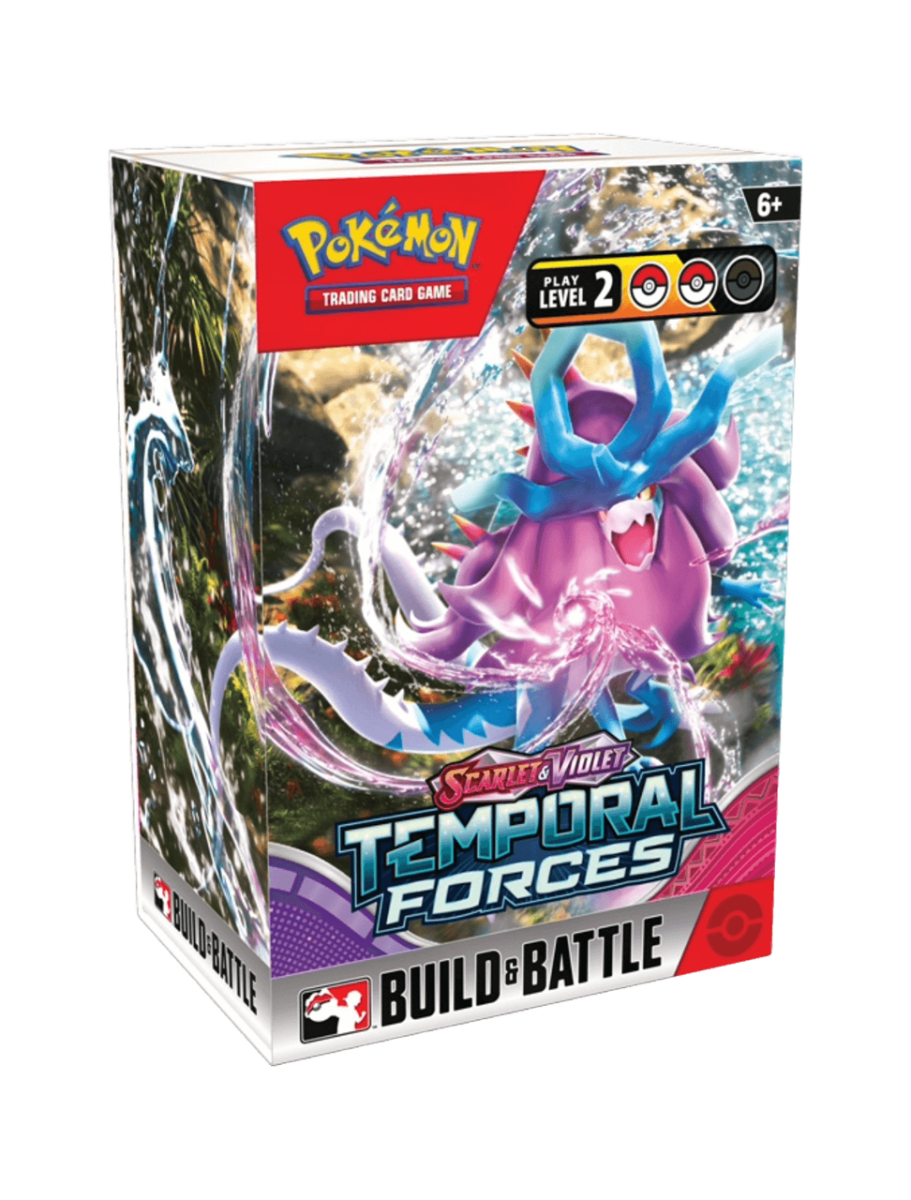 Build And Battle Box Pokémon TCG: Temporal Forces inglés | Top 8 Game ...