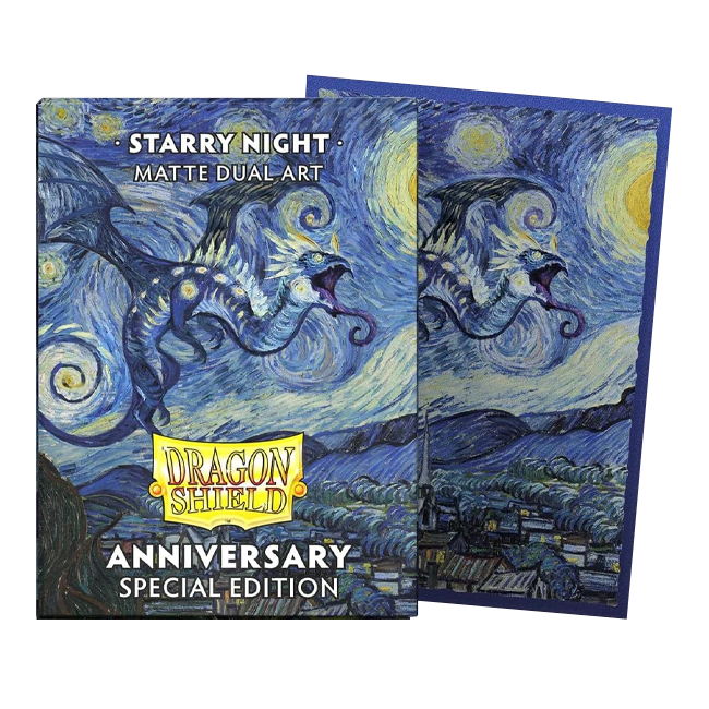 Protectores Dragon Shield Standard Dual Matte Art: Starry Night | Top 8 ...