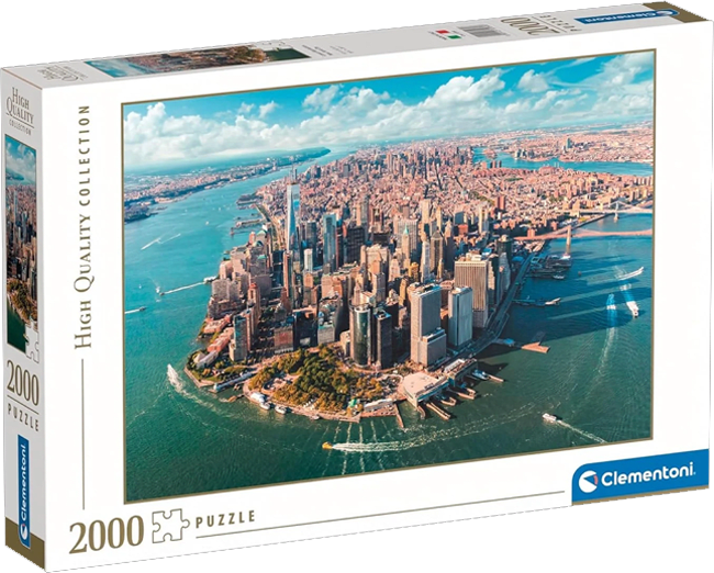 Puzzle Clementoni High Quality Collection 2000 Piezas (Lower Manhattan ...