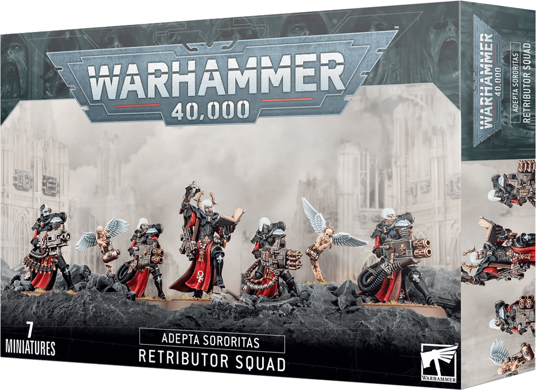 WH 40k Adepta Sororitas: Retributor Squad | Top 8 Game Center