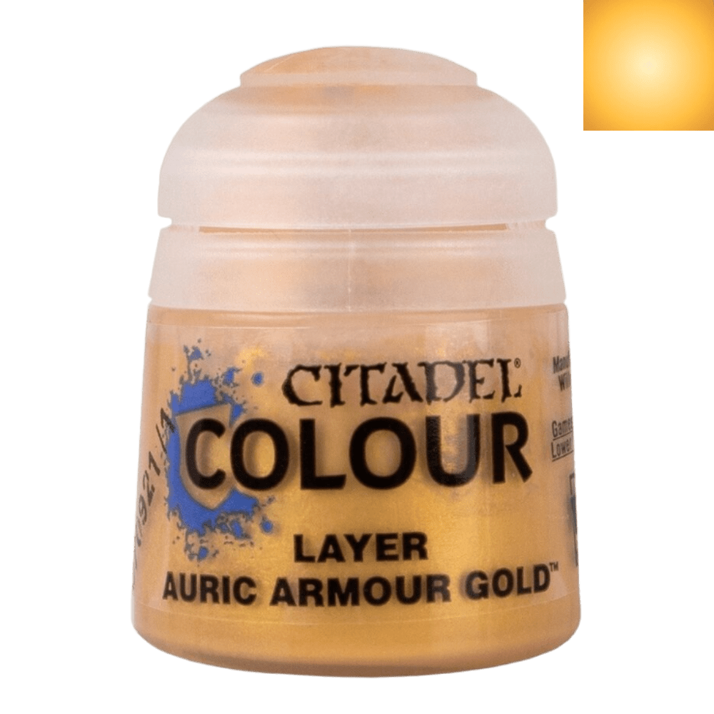 Citadel Colour Layer: Auric Armour Gold 12ml | Top 8 Game Center