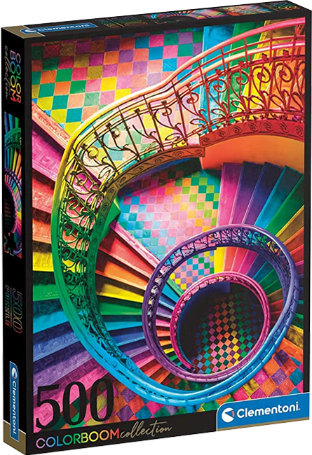 Puzzle Clementoni Colorboom Collection 500 Piezas (Stairs) | Top 8 Game ...