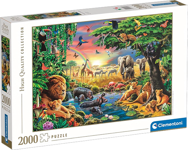Puzzle Clementoni High Quality Collection 2000 Piezas (The African ...