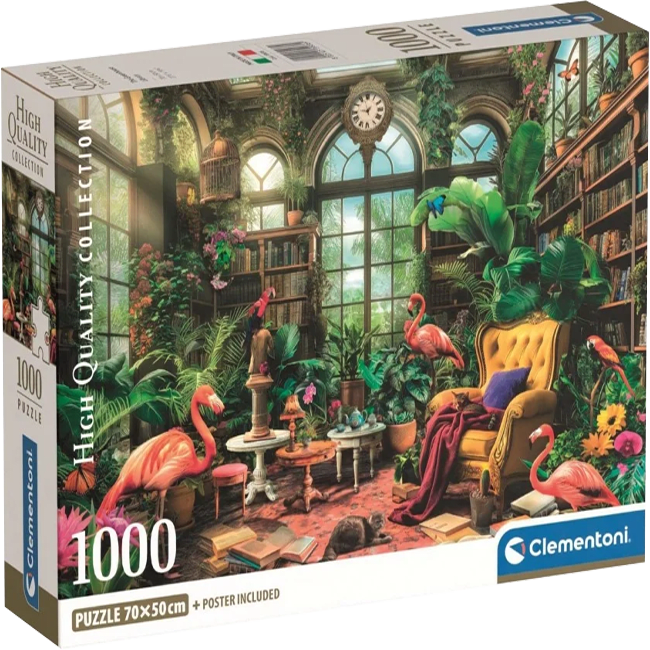 Puzzle Clementoni High Quality Collection 1000 Piezas (The Greenhouse ...