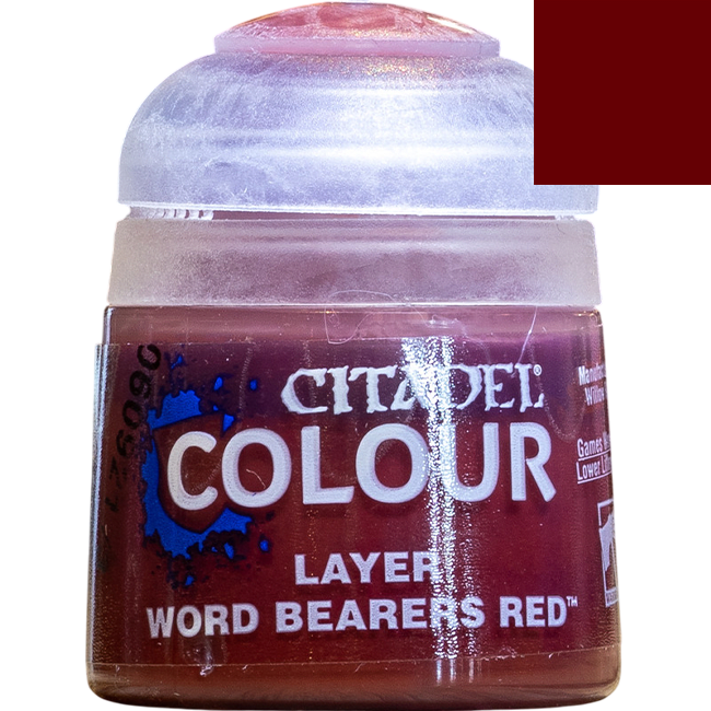 Citadel Colour Layer: Word Bearers Red 12ml | Top 8 Game Center