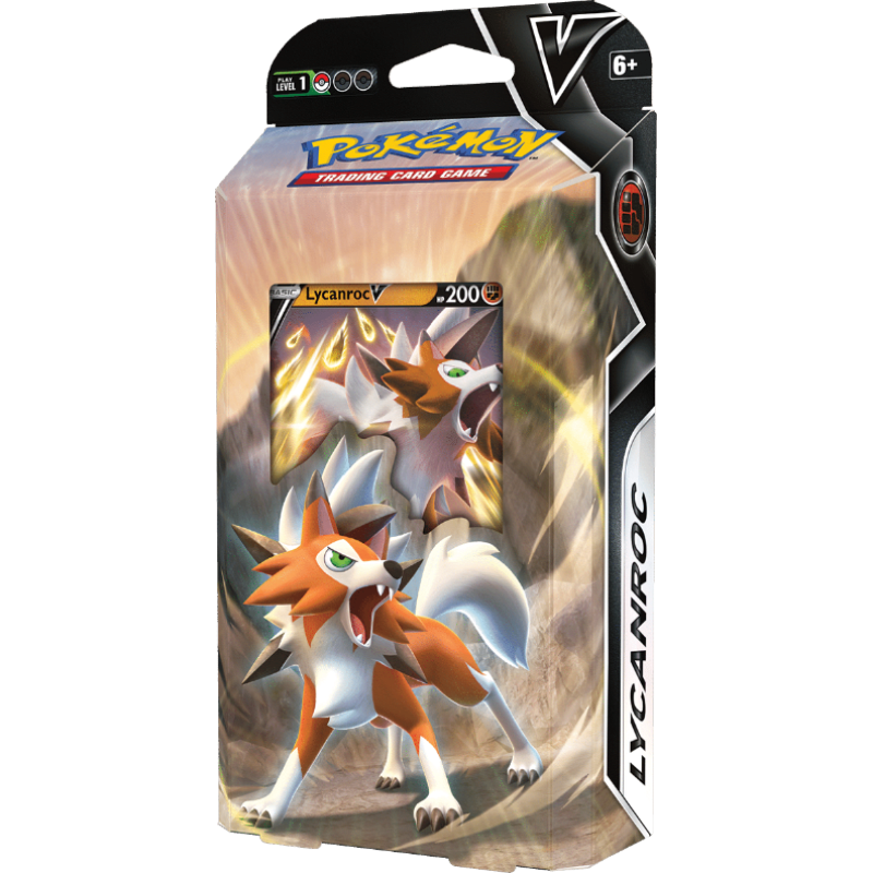 V Battle Deck Pokémon TCG Inglés (Lycanroc V) | Top 8 Game Center