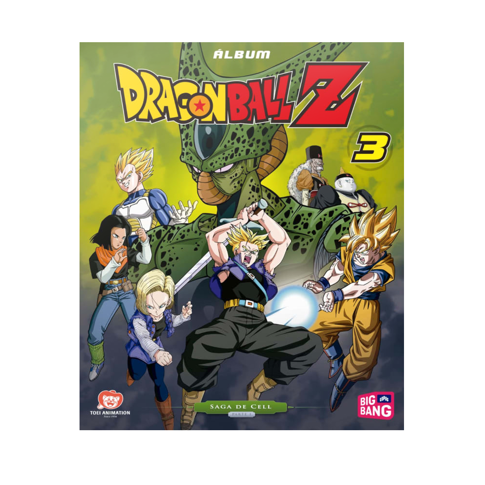 Álbum Dragon Ball Z Saga de Cell | Top 8 Game Center