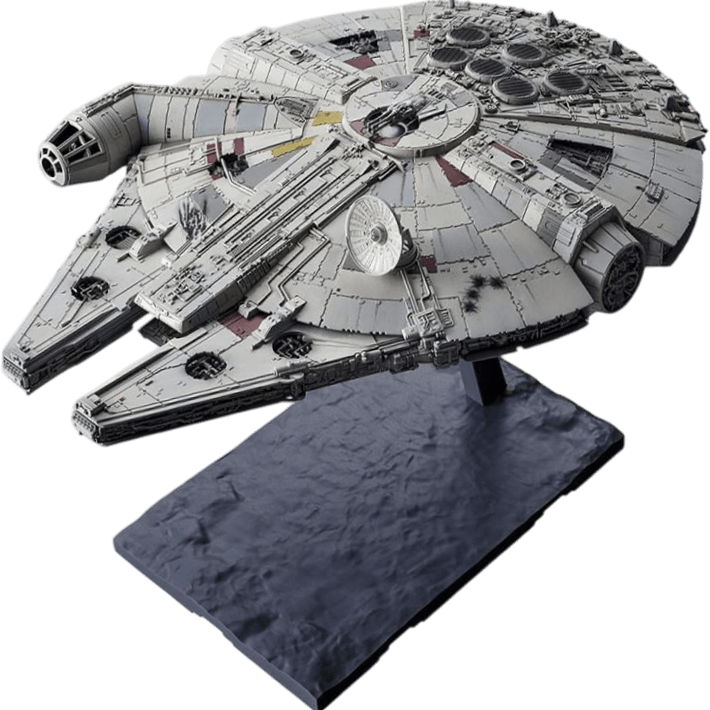 Model Kit Bandai Hobby: 1/144 Millenium Falcon Star Wars (The Rise of ...