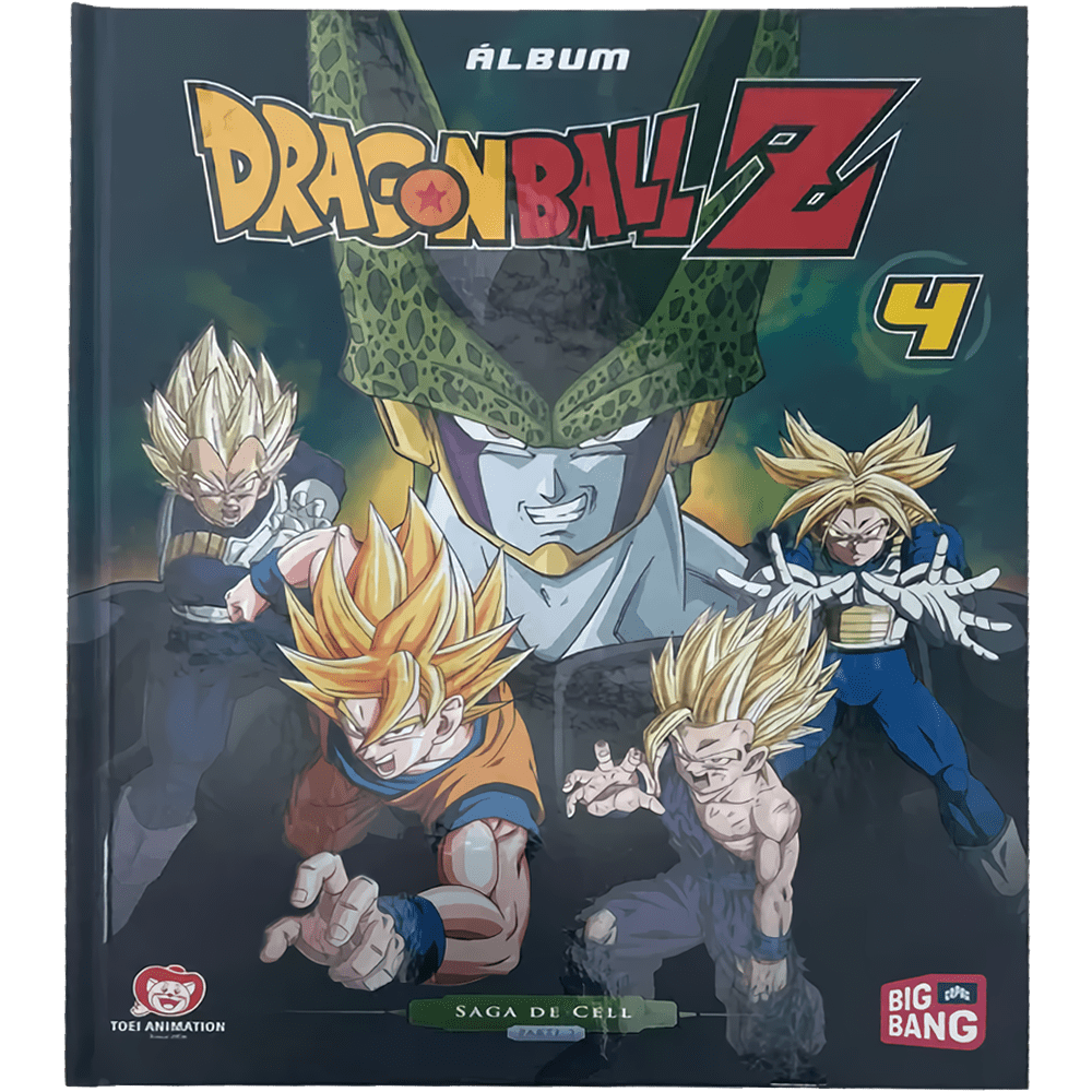 Álbum Dragon Ball Z Saga de Cell PARTE 2 Tapa Dura | Top 8 Game Center