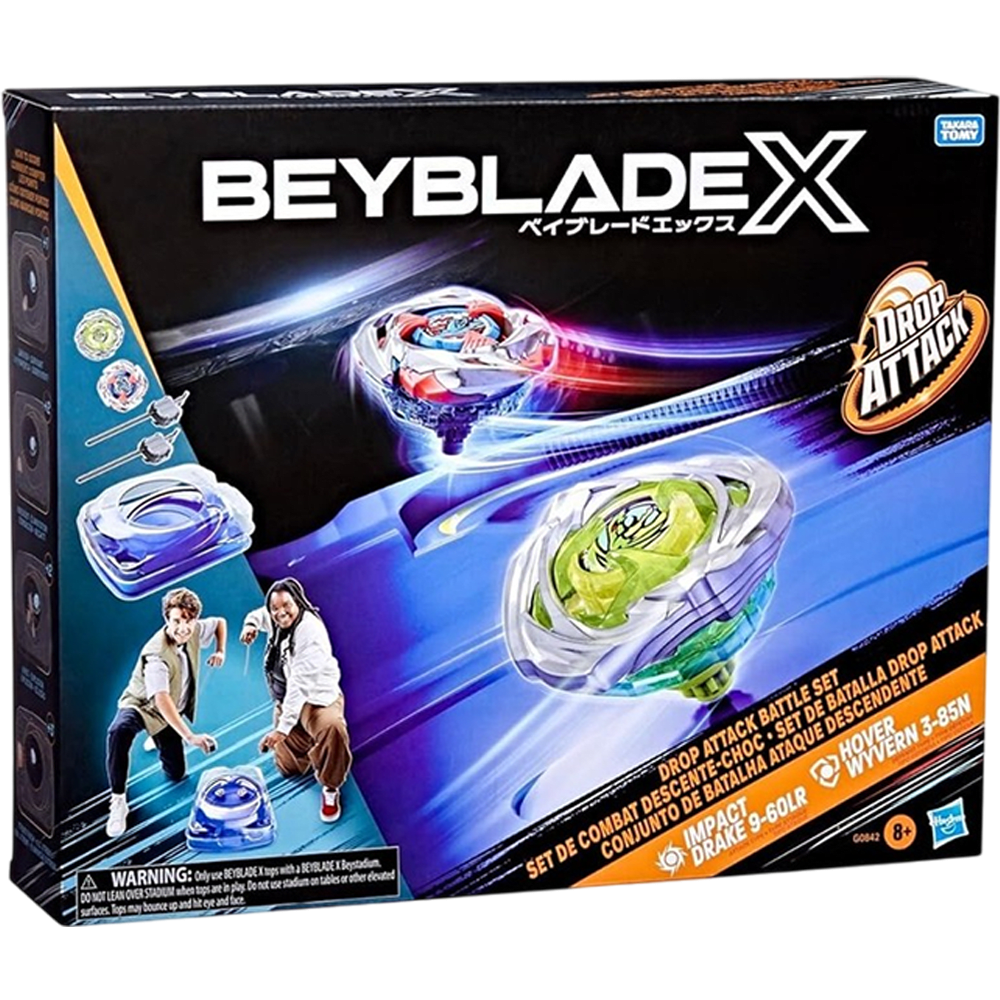 Beyblade X Drop Attack Battle Set | Top 8 Game Center