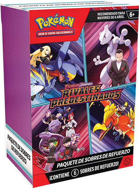 Booster Bundle Pokémon TCG: Rivales Predestinados | Top 8 Game Center