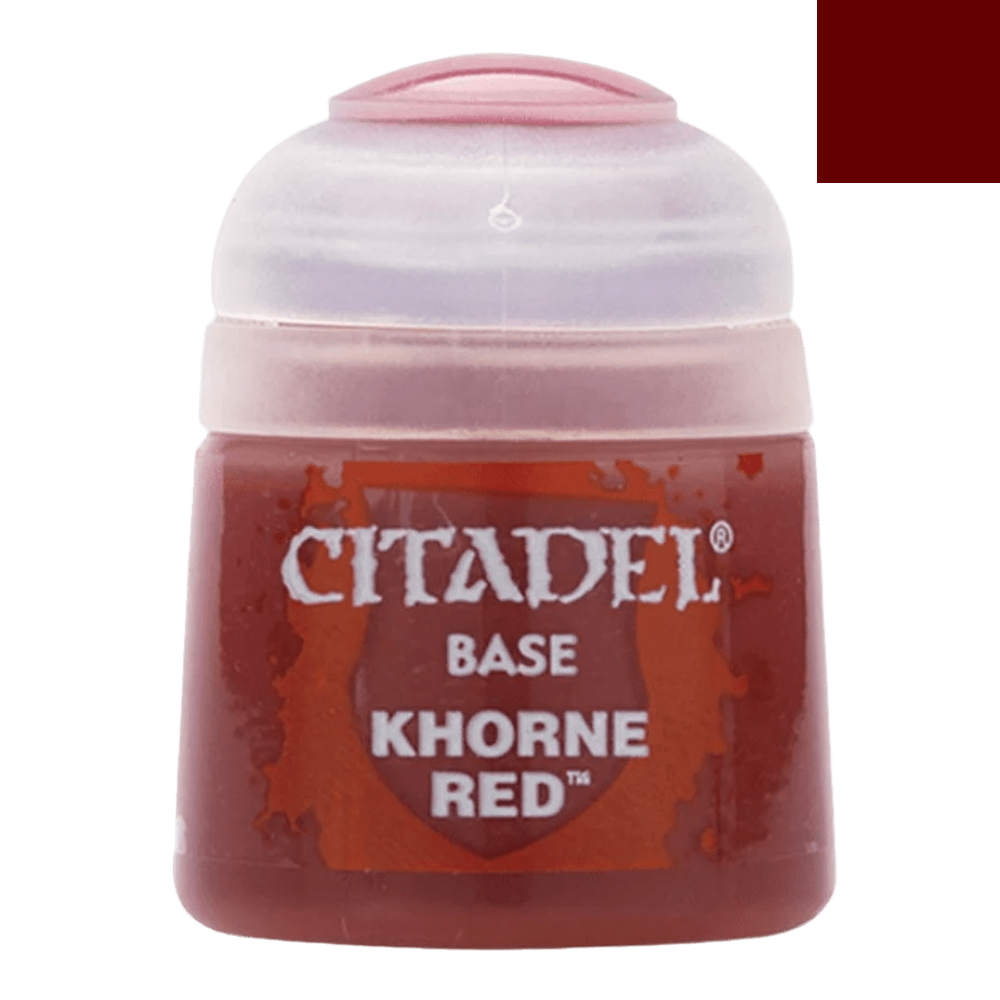 Citadel Colour Base: Khorne Red 12ml | Top 8 Game Center