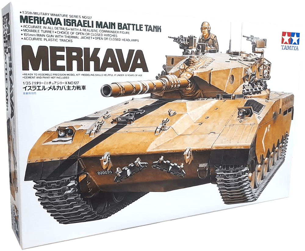 Model Kit Tamiya: Merkava Israeli Main Battle Tank | Top 8 Game Center