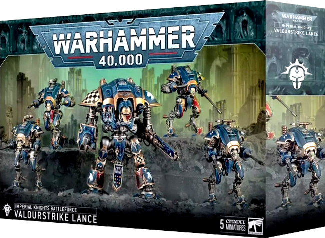 WH 40K Imperial Knights: Valourstrike Lance | Top 8 Game Center