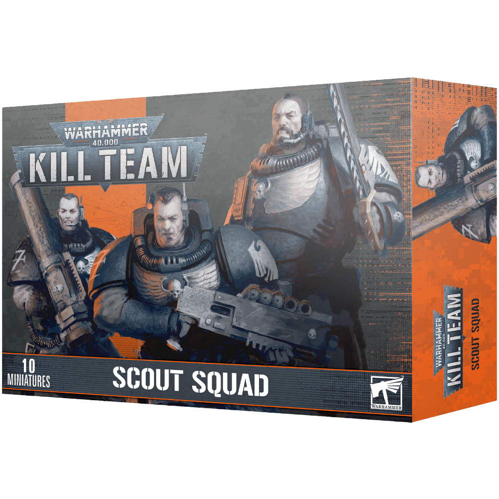 WH 40k Kill Team: Space Marine Scout Squad | Top 8 Game Center