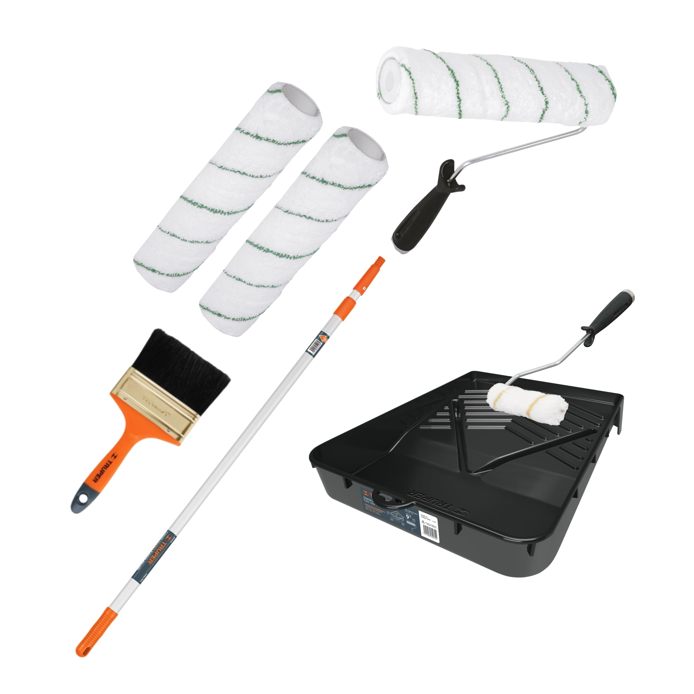 Rodillo para pintar, Extension Paint Roller Kit Completo -- TRUPER ...