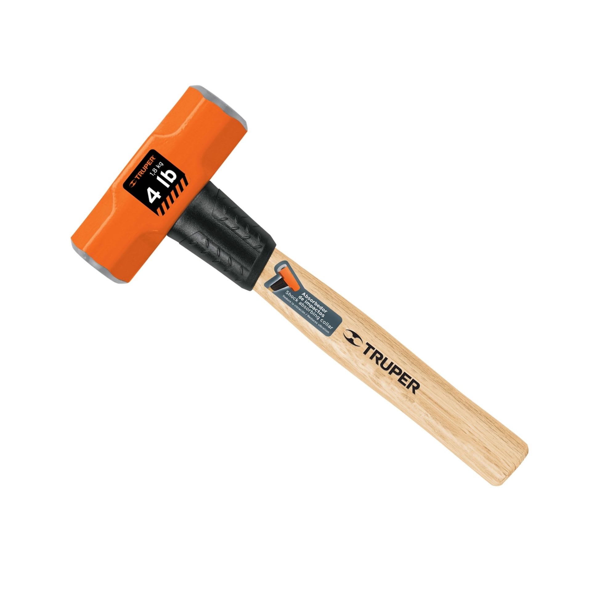 Comba octagonal 4 Lb, mango de madera 12" - Trupel | MEGACONSTRUCTORES ...