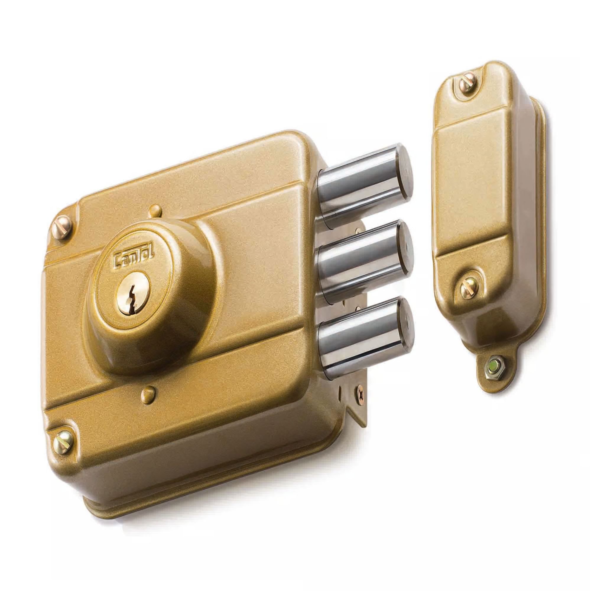 Chapa cerradura 300 SUPER BLINDADA, 3 golpes CANTOL | MEGACONSTRUCTORES ...