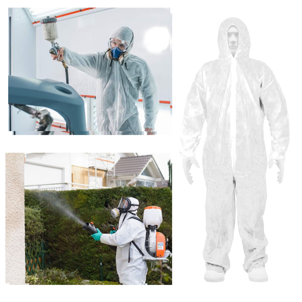 Overol traje tyvek mameluco pintor talla M - TRUPER | MEGACONSTRUCTORES ...