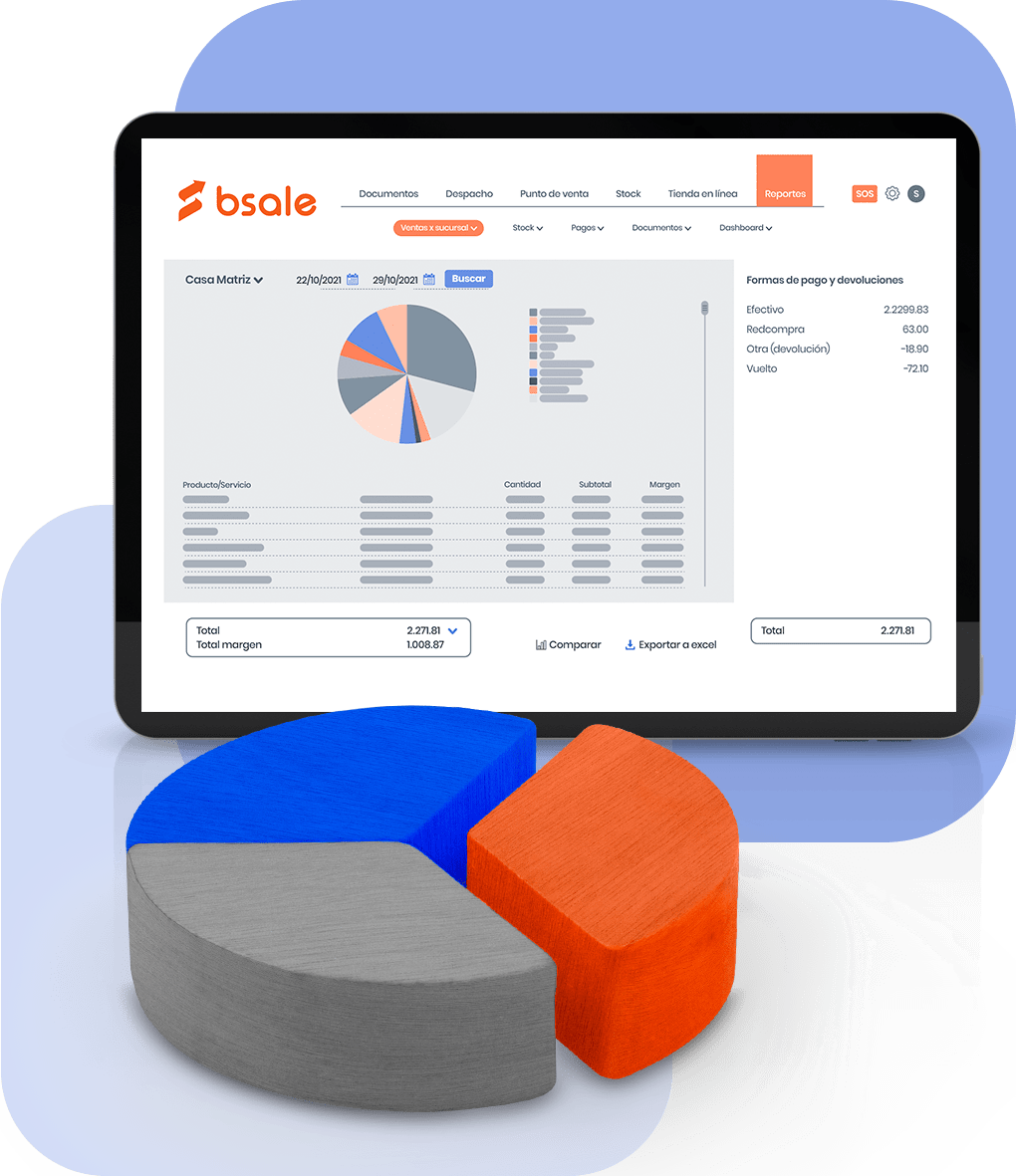 Sistema compatible con caja Registradora. | Bsale
