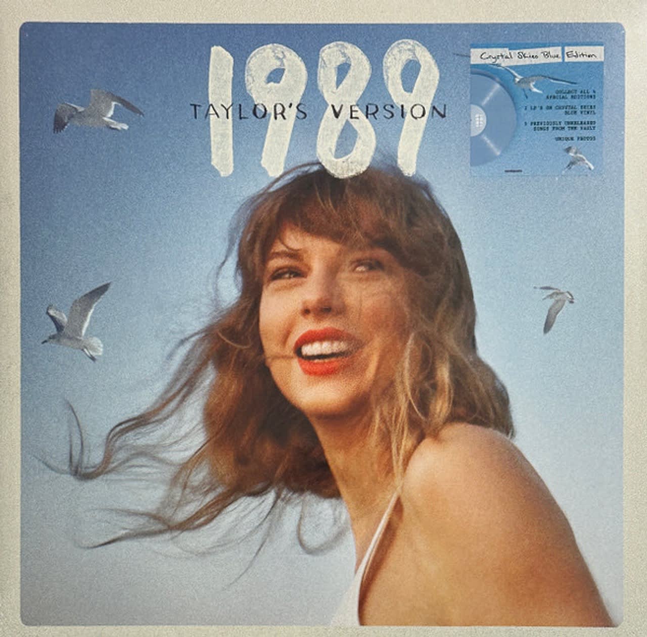 Taylor Swift - 1989 (Taylor's Version) [2LP] (Crystal Skies Blue Vinyl ...