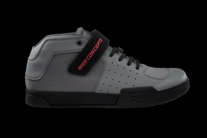 ZAPATILLAS PLATAFORMA RIDE CONCEPTS WILDCAT CHARCOAL/RED N43 | MikeBikes
