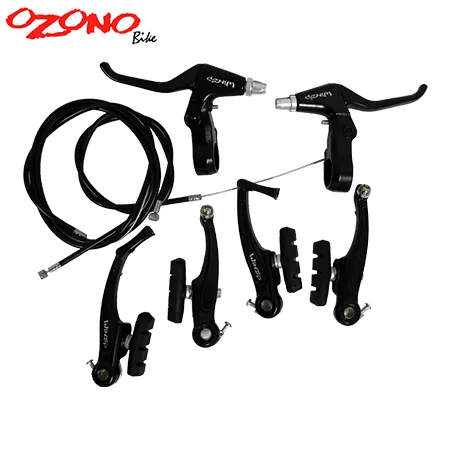 Freno Juego V-Brake Aluminio C/Manillas Winzip | MikeBikes