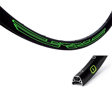 LLANTAS REFORZADA OZONO DOBLE PARED ALUMINIO BLACK 27,5" 36H CON OJETILLO | MikeBikes