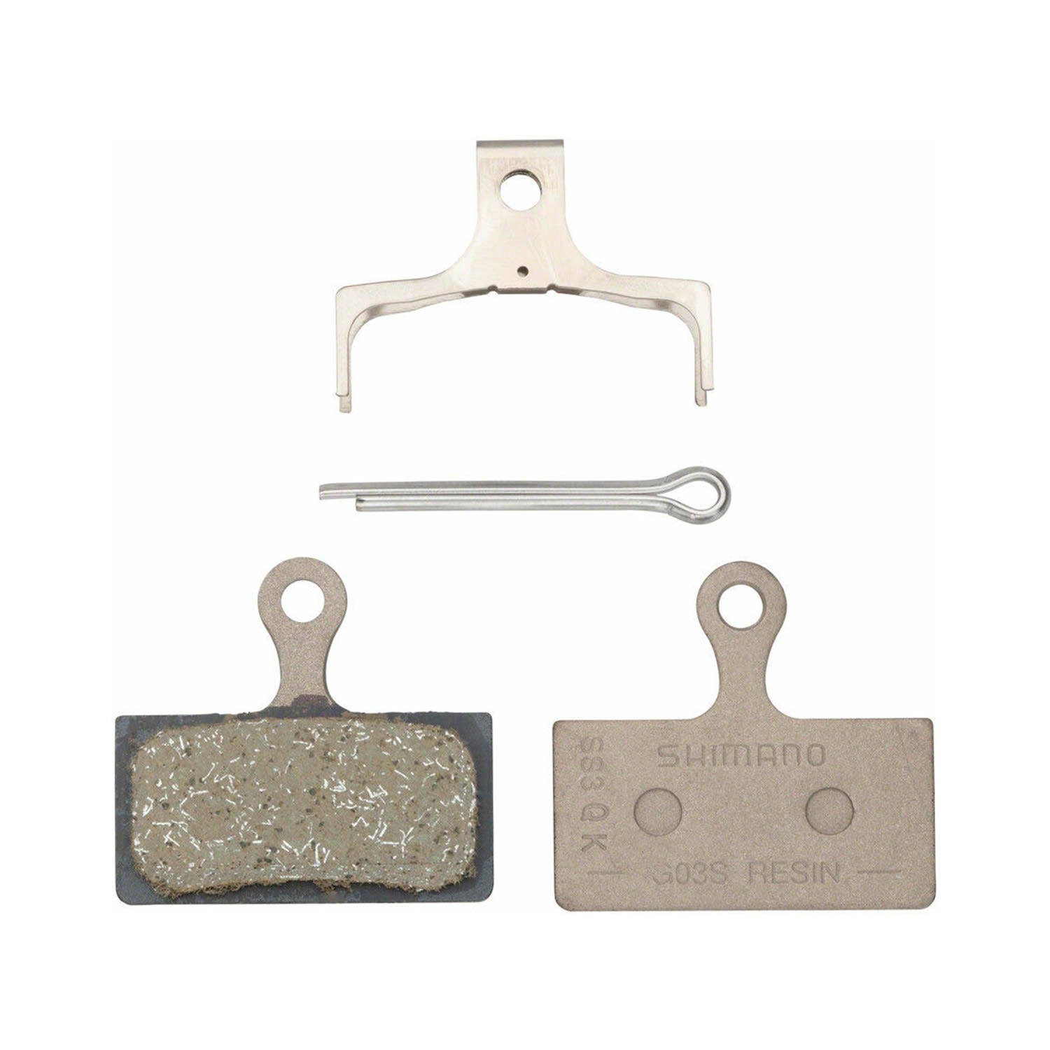 Pastilla Freno Shimano G03s Resin Pad & Spring Y8ww98030 | MikeBikes