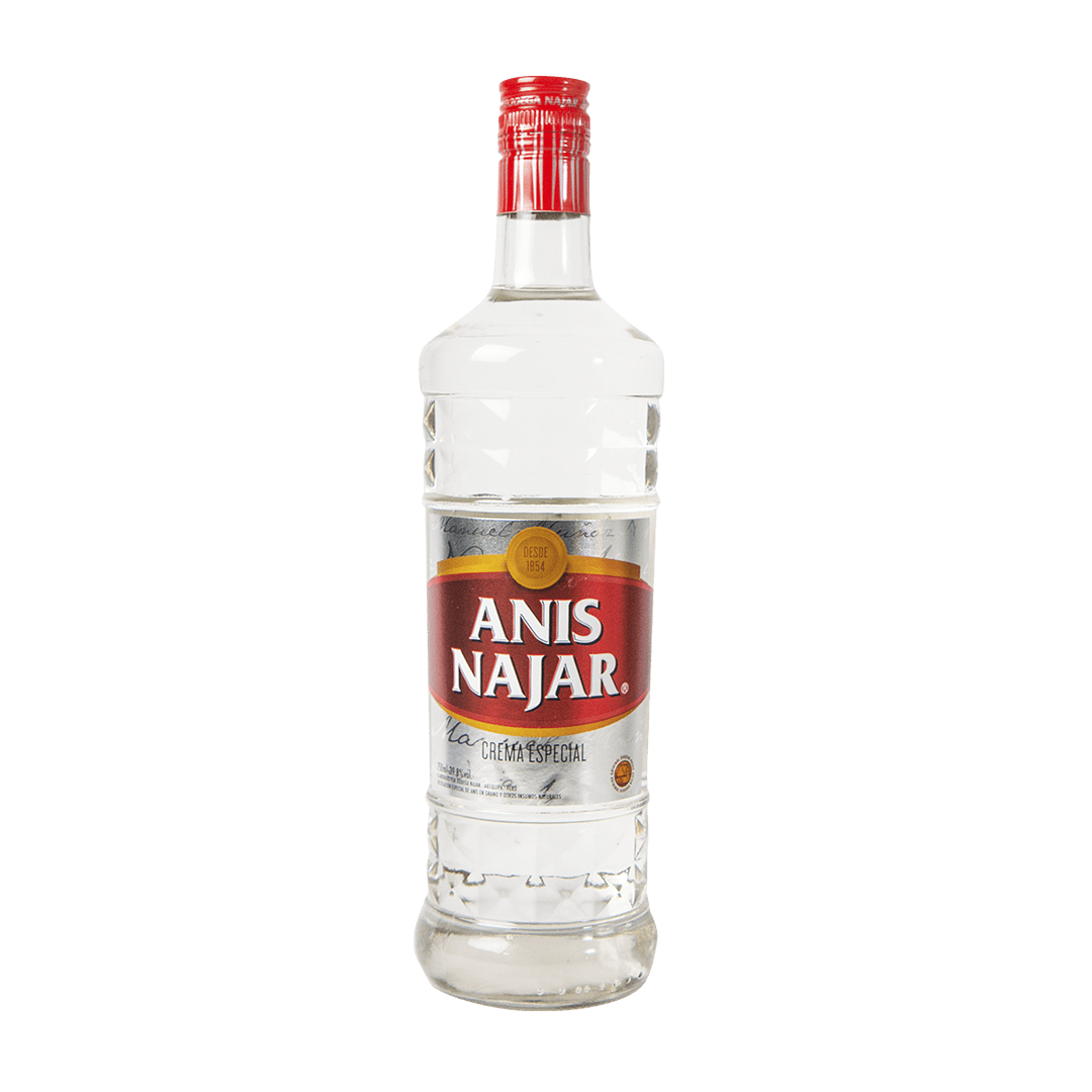 ANIS NAJAR ROJO X 750ML. | Licores Nuevo Mundo