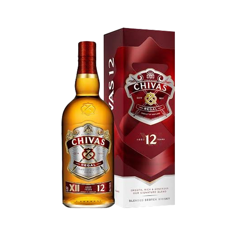 WHISKY CHIVAS REGAL 12 AÑOS X 700ML. | Licores Nuevo Mundo