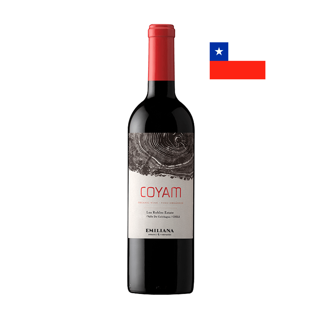 VINO EMILIANA COYAM ORGANICO X 750ML. | Licores Nuevo Mundo