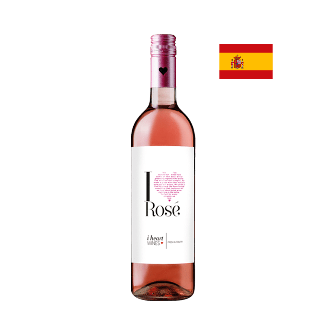 VINO I HEART ROSÉ X 750ML. | Licores Nuevo Mundo