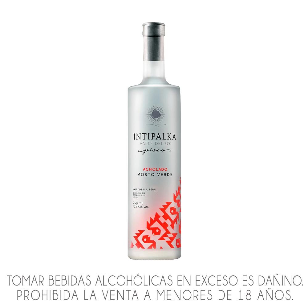 PISCO INTIPALKA MV X 750ML. | Licores Nuevo Mundo