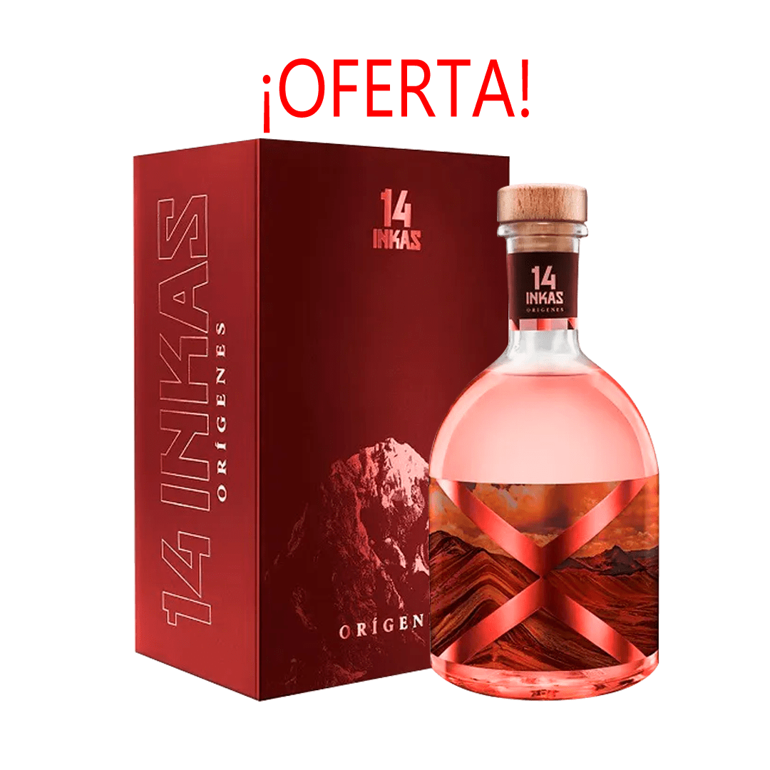 VODKA 14 INKAS ORIGENES PUCCA SONCCO ROJO X 750ML. | Licores Nuevo Mundo