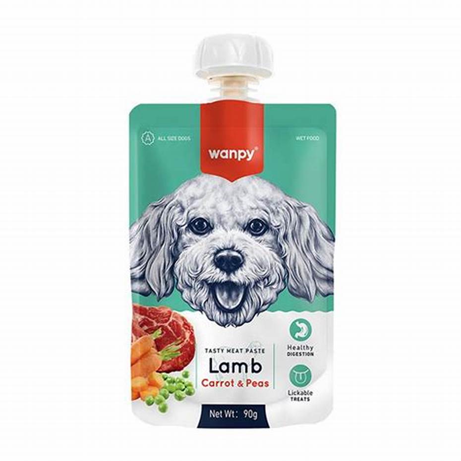 WANPY MEAT PASTE DOG LAMB CARROT PEA 90GR | Jpets Mascotas