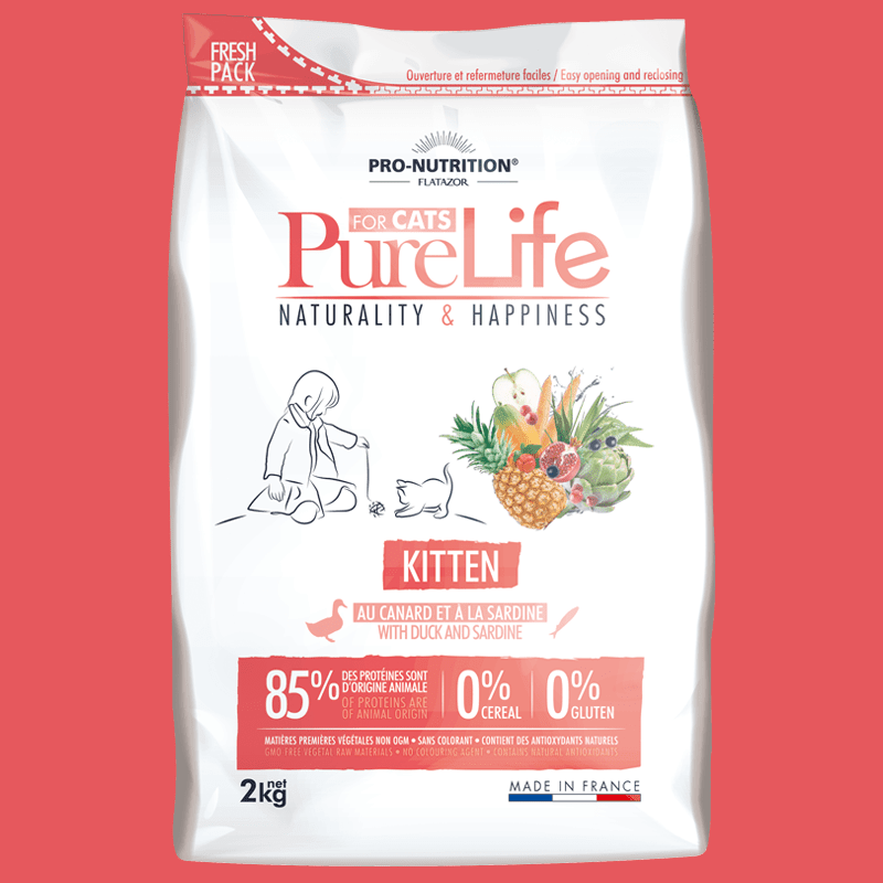 PRO NUTRITION PURE LIFE KITTEN 2KG | Jpets Mascotas